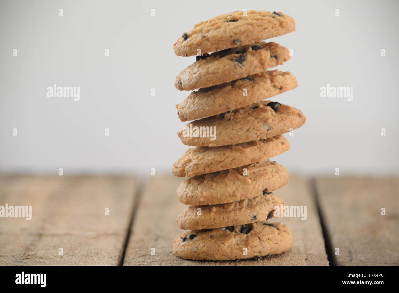Sweet cookies on wooden hi-res stock photography and images - Alamy