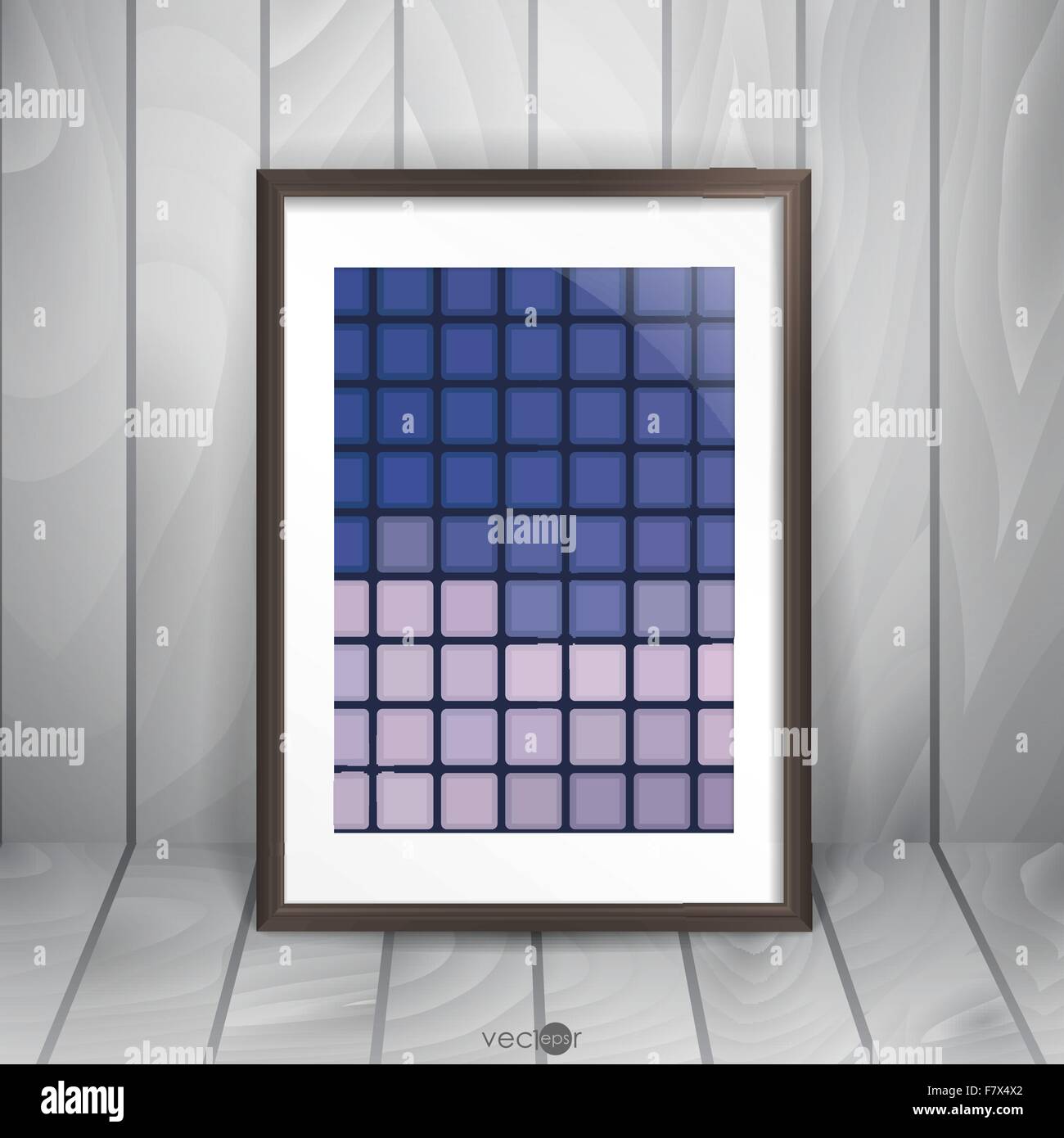 Glass tile wall on Stock Vector Images - Alamy