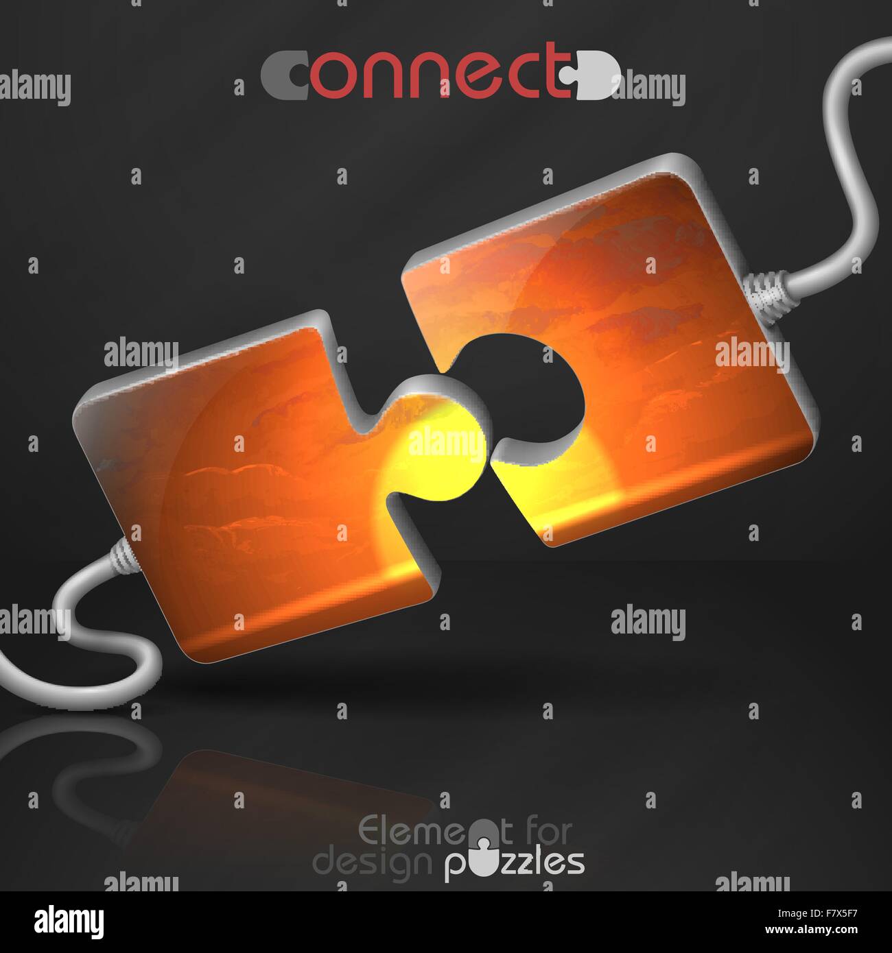 Picture for a puzzle Stock Vector Images - Alamy