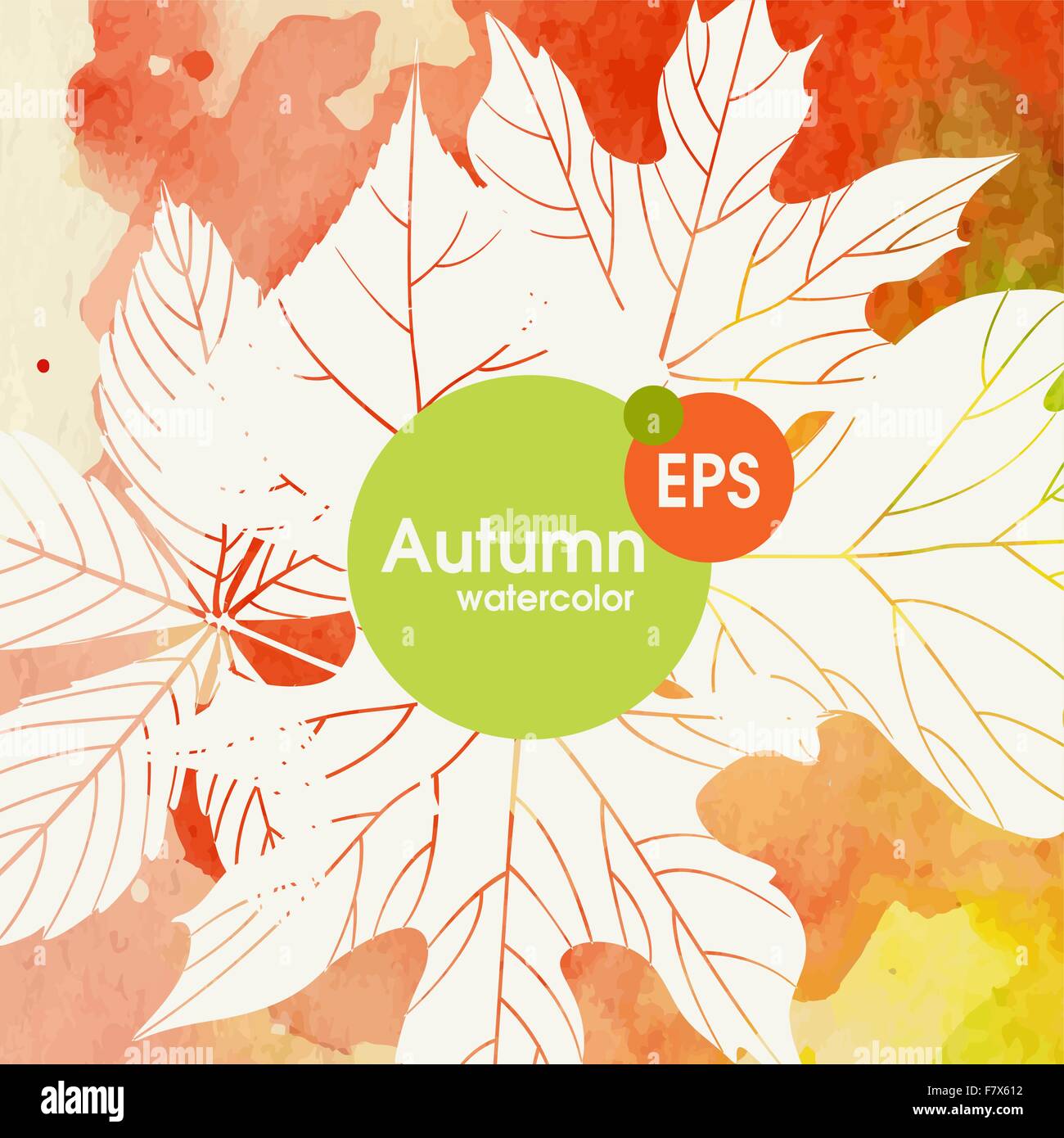 Creative Autumn Background Stock Vector Image & Art - Alamy