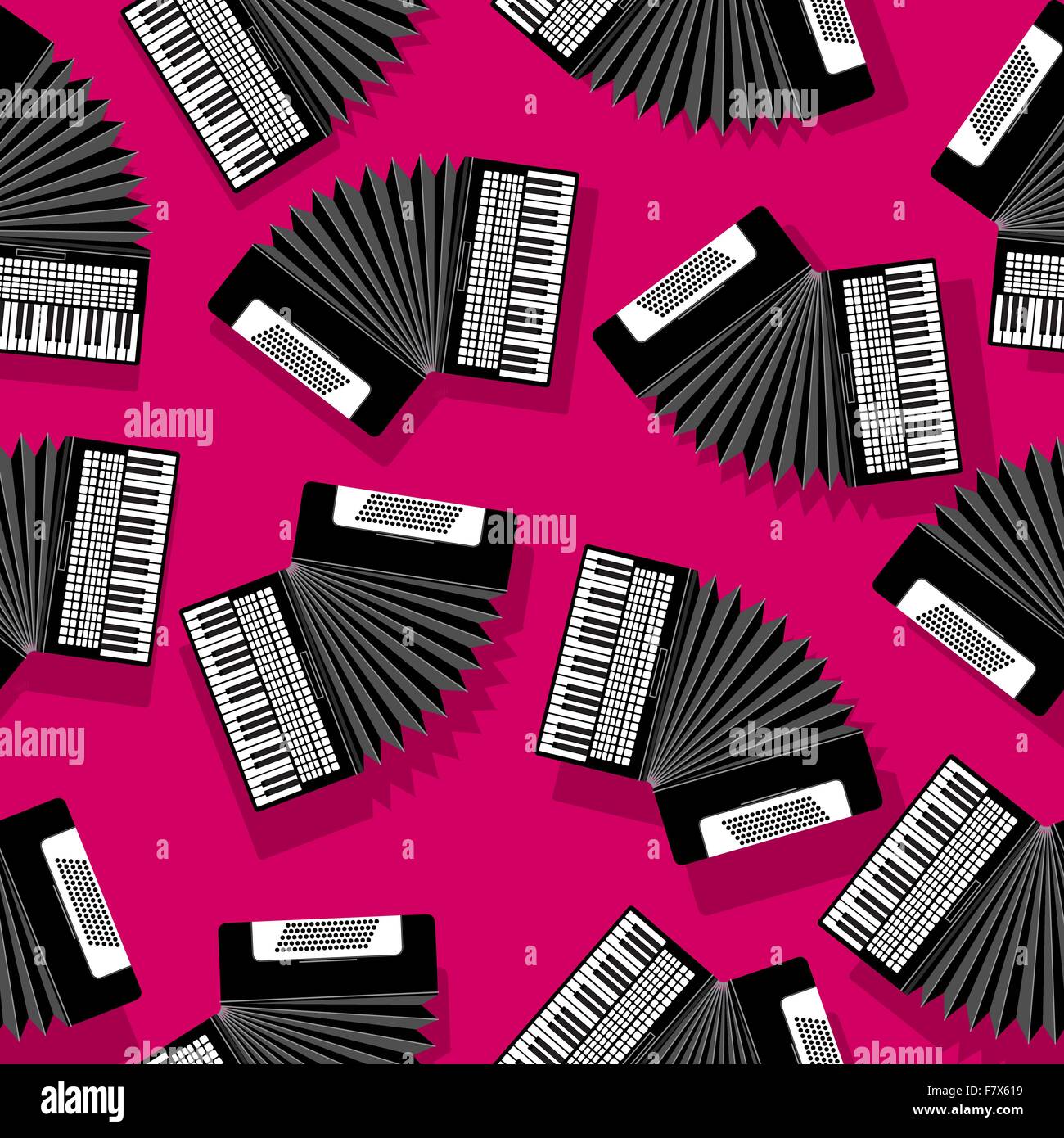 Accordion seamless pattern Stock Vector Image & Art - Alamy