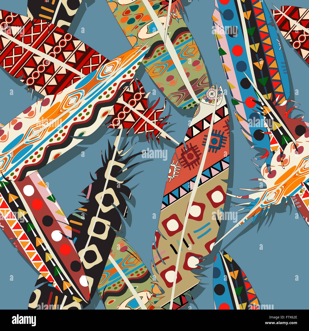 Abstract zigzag ikat pattern Stock Vector Images - Alamy