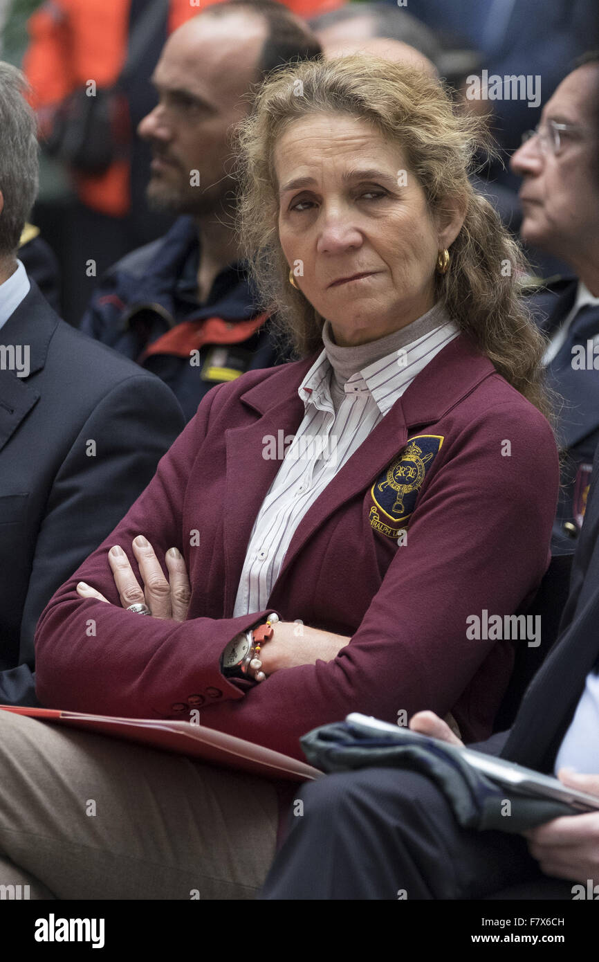 Spain's Princess Elena de Borbón presents the X Week Fire Prevention in ...
