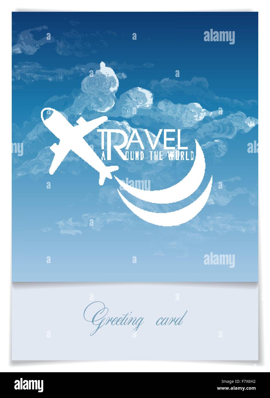Greeting Card Design, Template Stock Vector Image & Art - Alamy