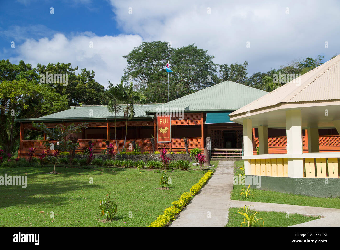 Fiji Museum, Suva, Viti Levu, Fiji Stock Photo - Alamy