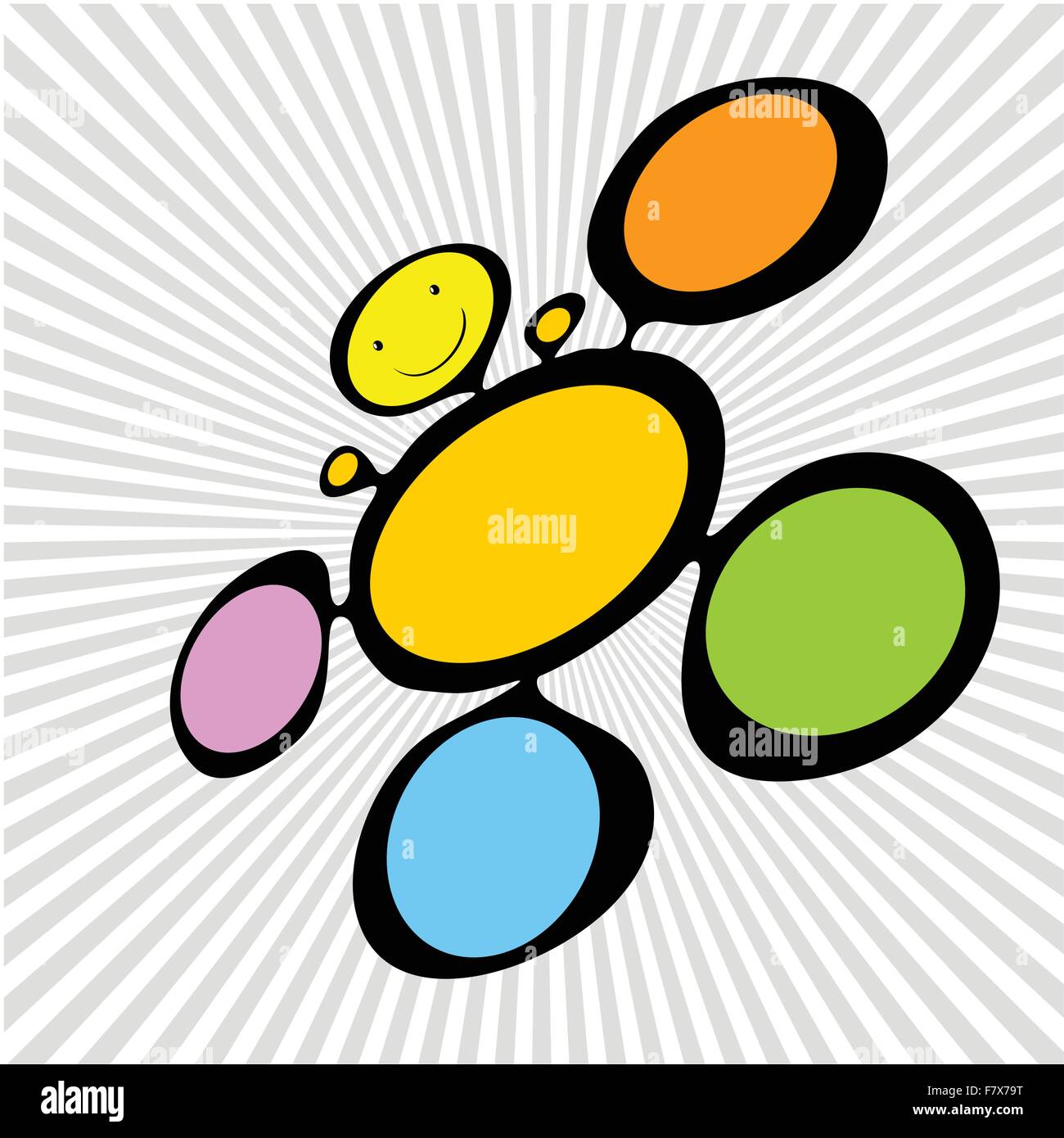 Colored ink spot Stock Vector Image & Art - Alamy