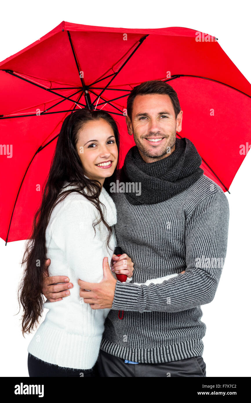 Couple under umbrella hi-res stock photography and images - Alamy
