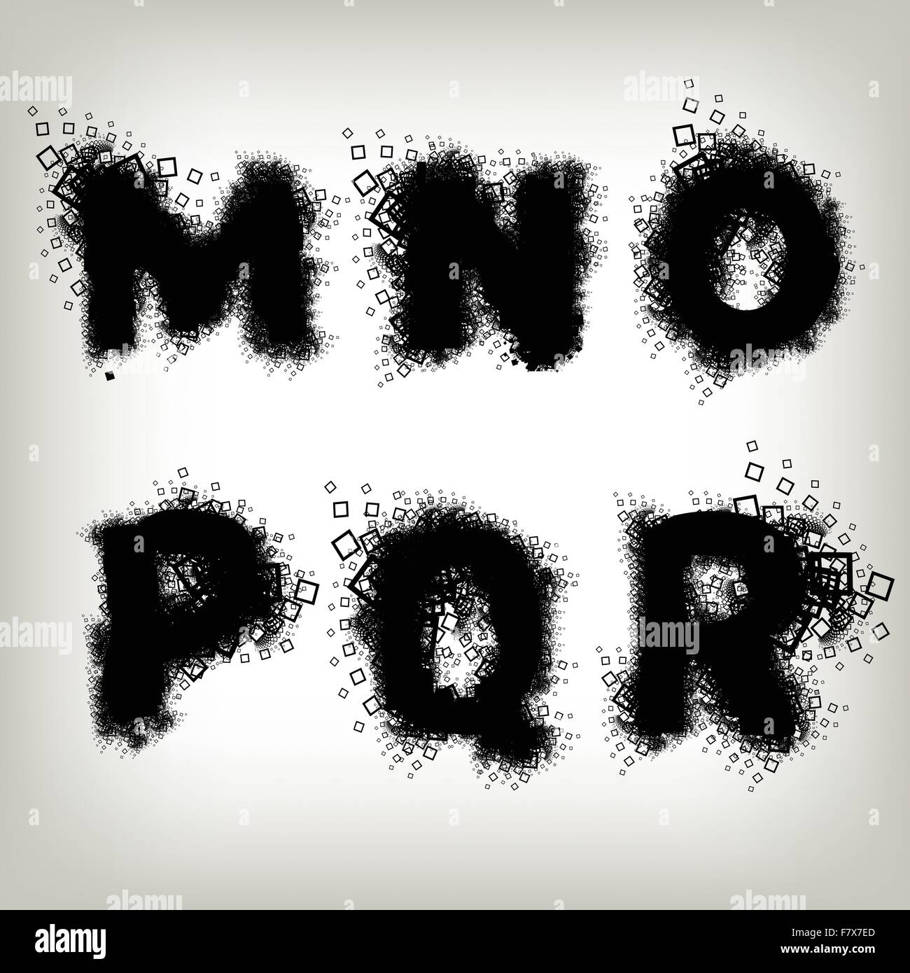 alphabet letters set Stock Vector Image & Art - Alamy