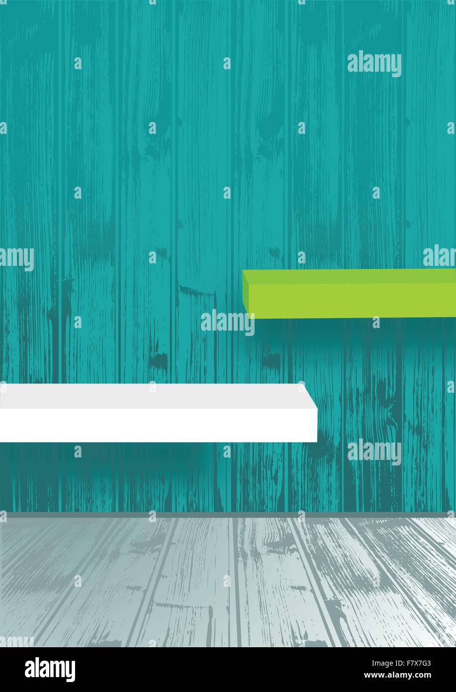 Blank floor empty Stock Vector Images - Alamy