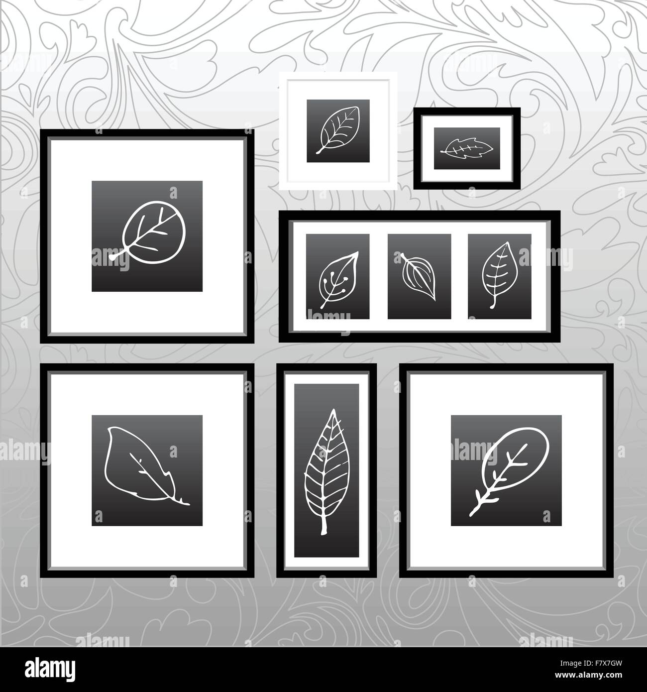 Doodle frame blank picture Stock Vector Images - Alamy