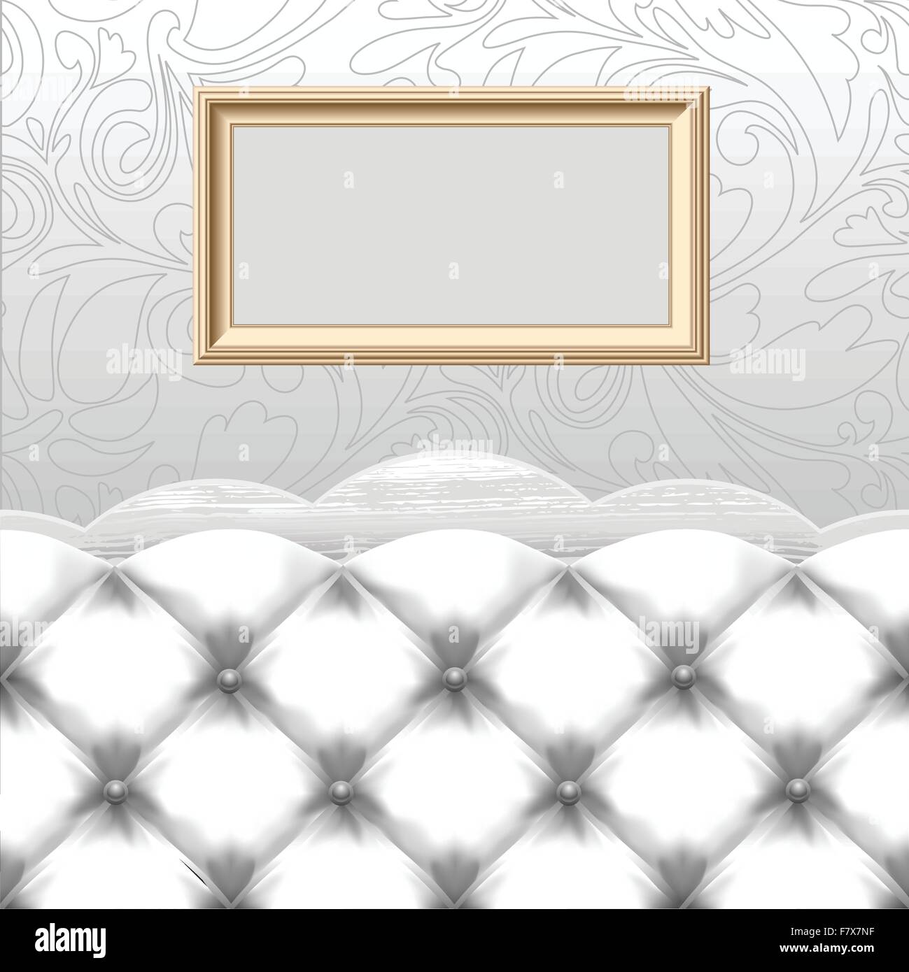 Frames wall couch Stock Vector Images - Alamy