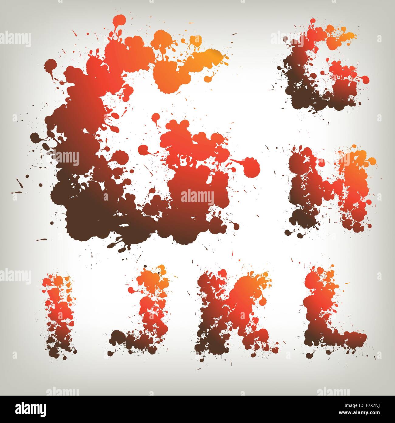 Ink alphabet hi-res stock photography and images - Alamy