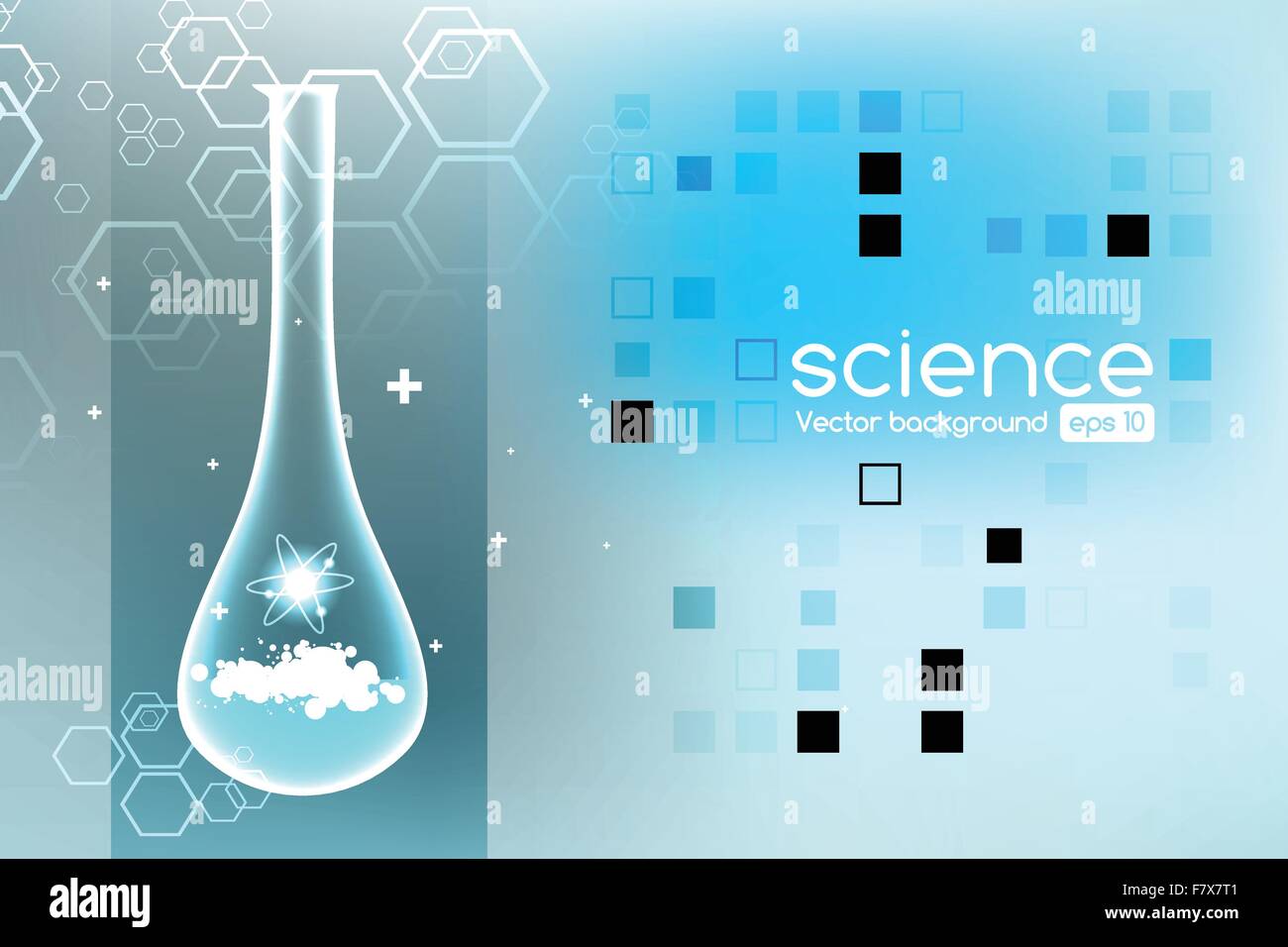 Abstract science Stock Vector Images - Alamy