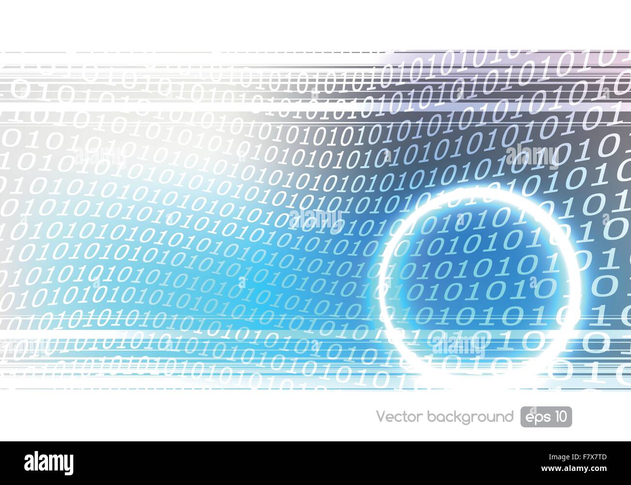 Binary Code Technology Background Stock Vector Image And Art Alamy