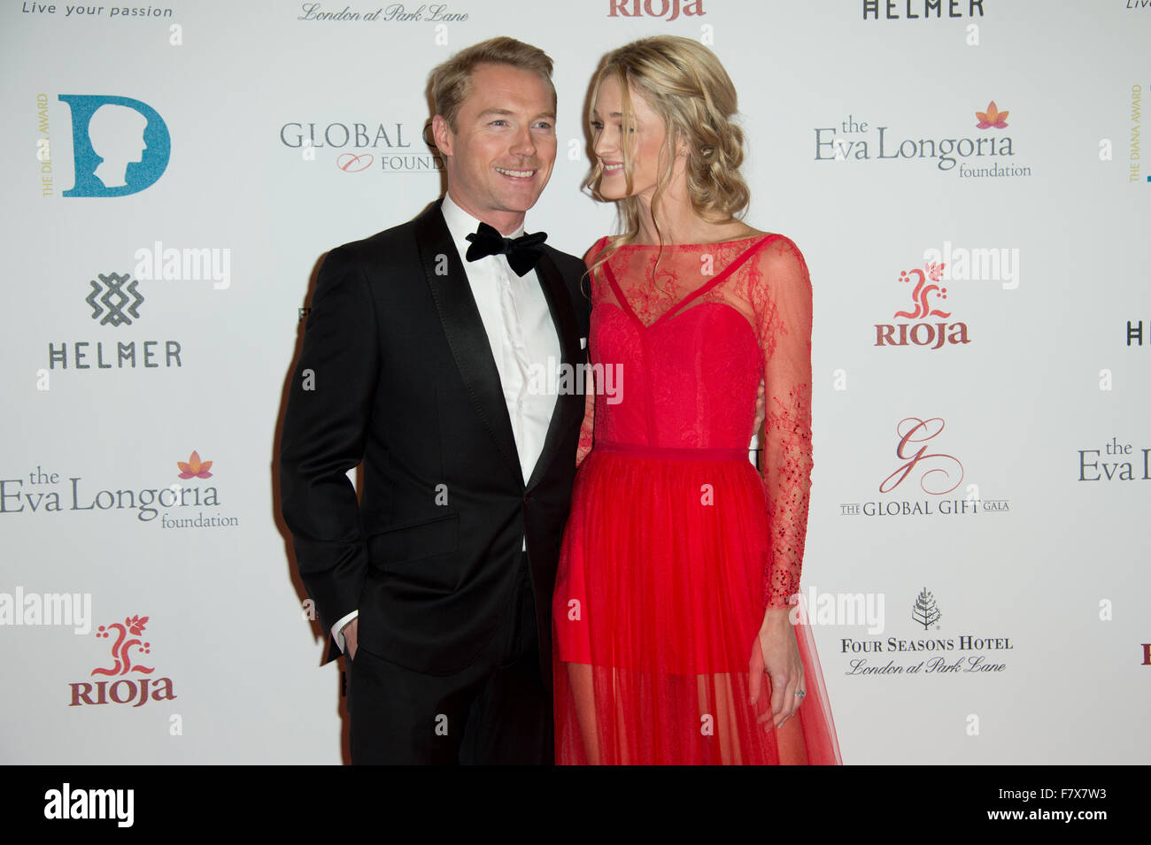 Ronan Keating and Storm Keating at the Global Gift Gala 2015 in London Stock Photo - Alamy