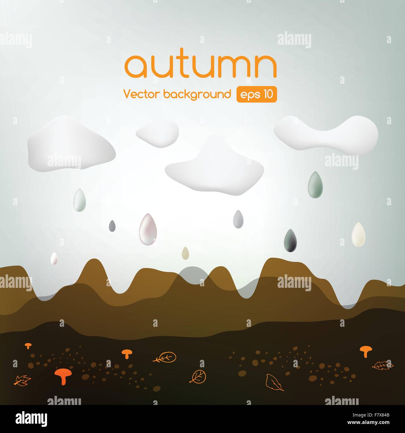 Tree field day autumn Stock Vector Images - Alamy