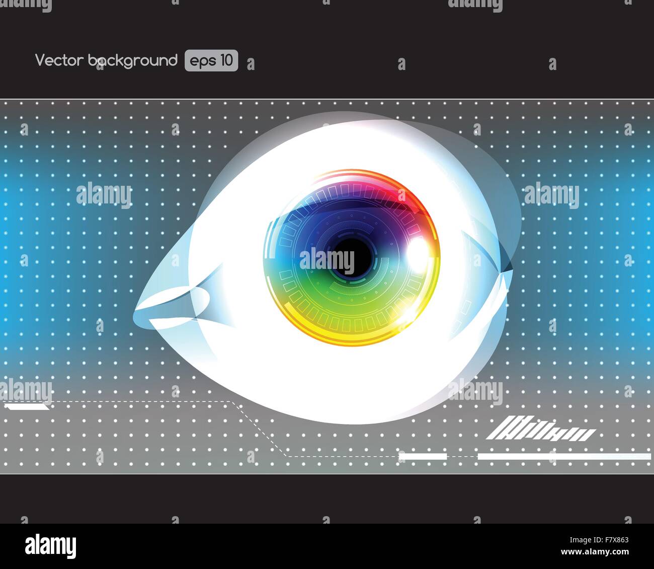 Human in technology Stock Vector Images - Alamy