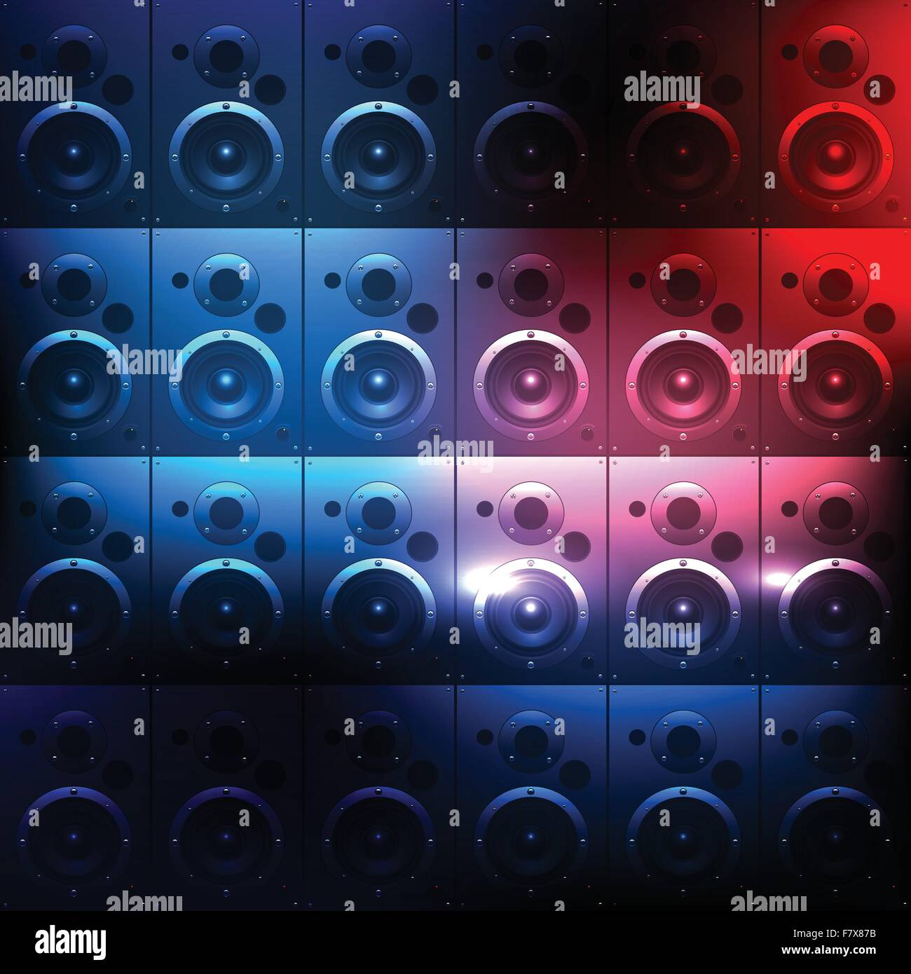 Loudspeaker loudspeakers speaker speakers Stock Vector Images - Alamy