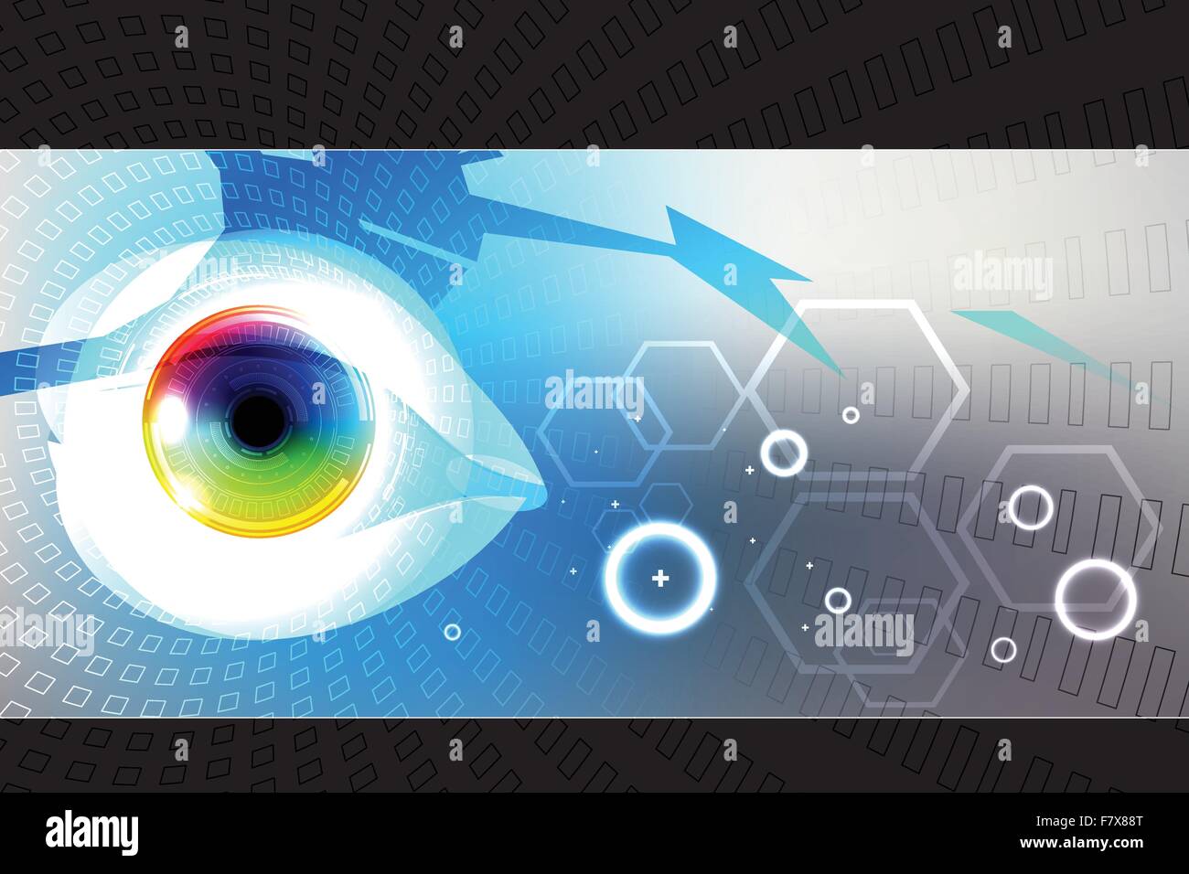 Human and technology Stock Vector Images - Alamy