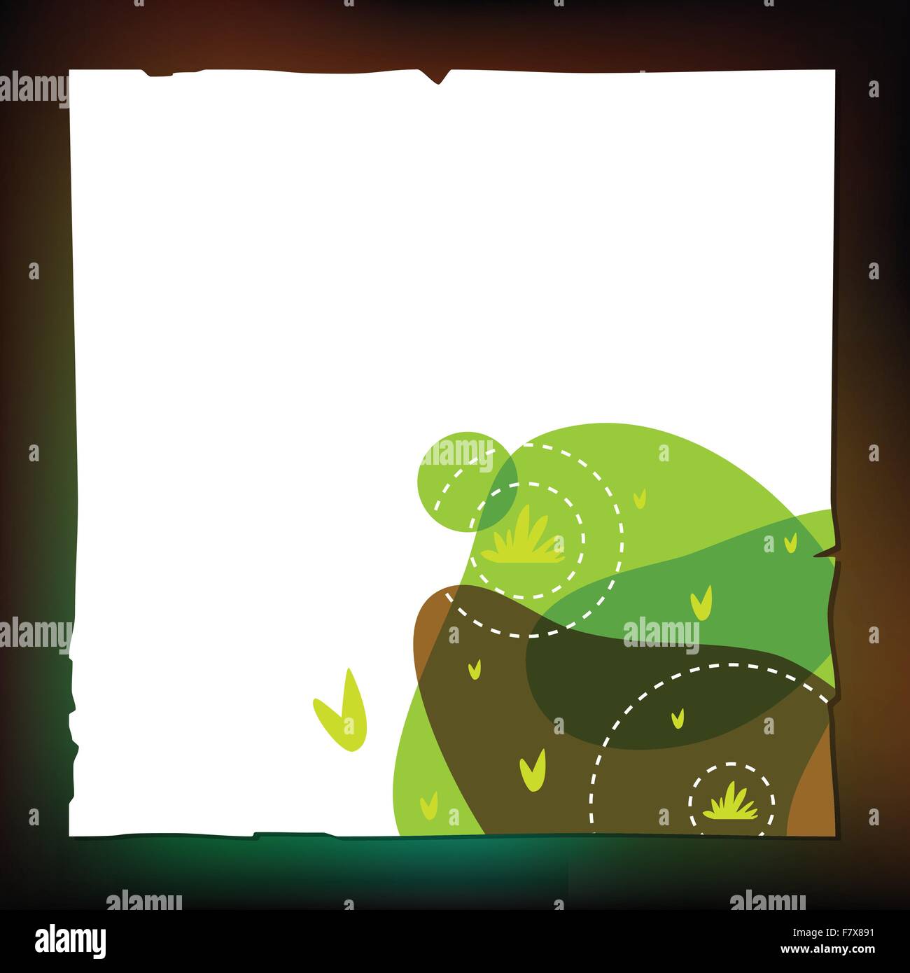 Nature template Stock Vector Images - Alamy