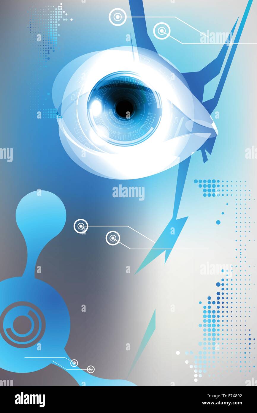 Eye sensor Stock Vector Images - Alamy
