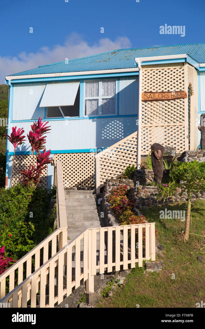 House in Levuka (UNESCO World Heritage Site), Ovalau, Fiji Stock Photo ...