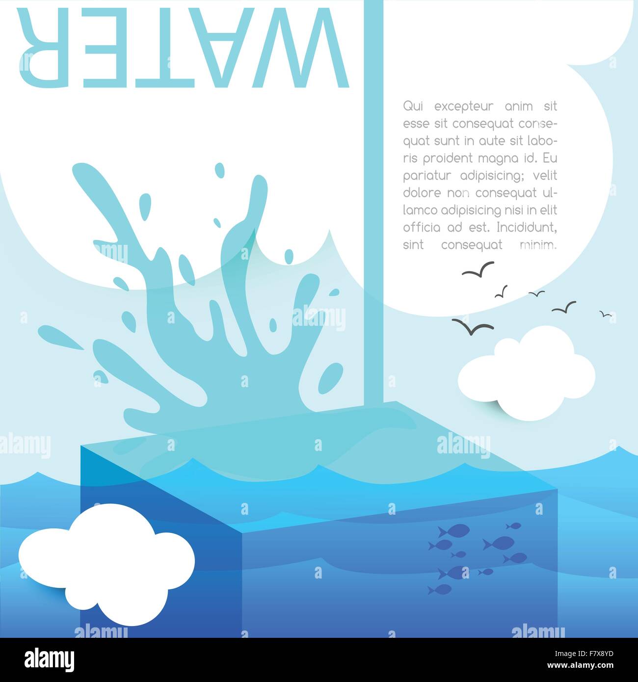 3d underwater Stock Vector Images - Alamy