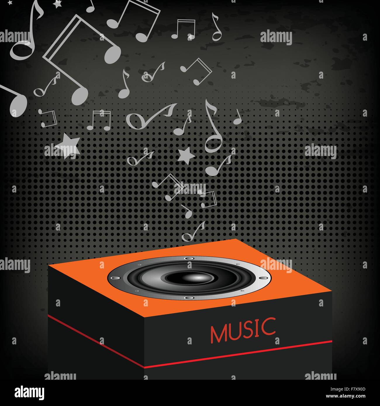 Loudspeaker Stock Vector Images - Alamy