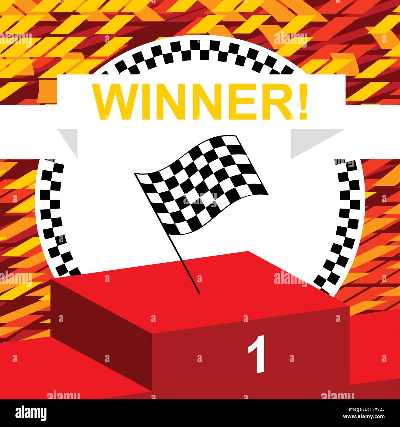 Stage win Stock Vector Images - Alamy