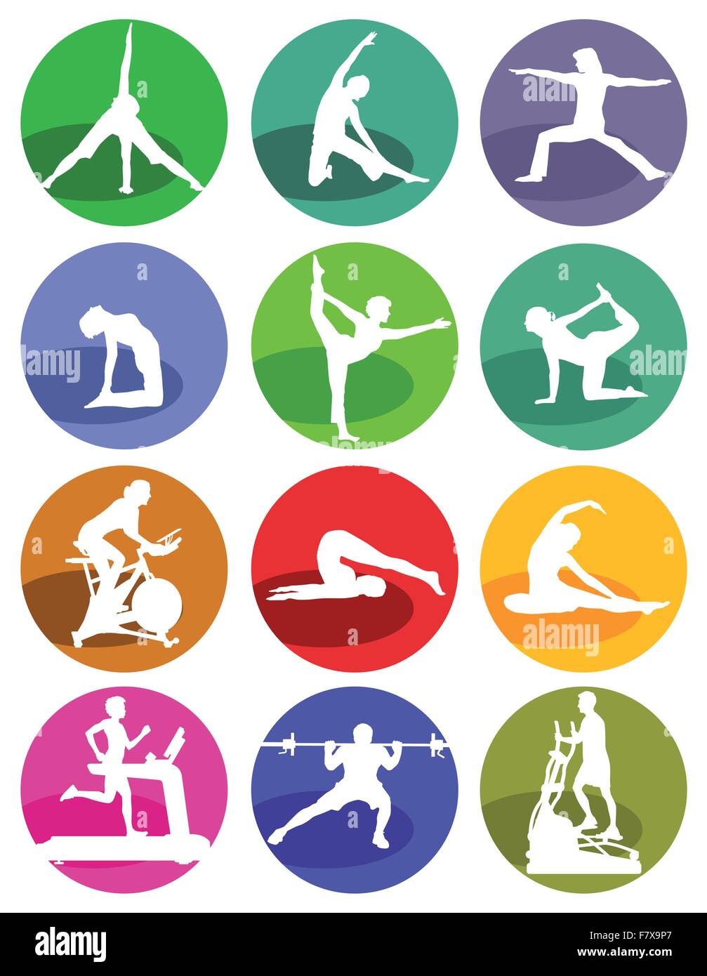 Gym Stock Vector Images - Alamy