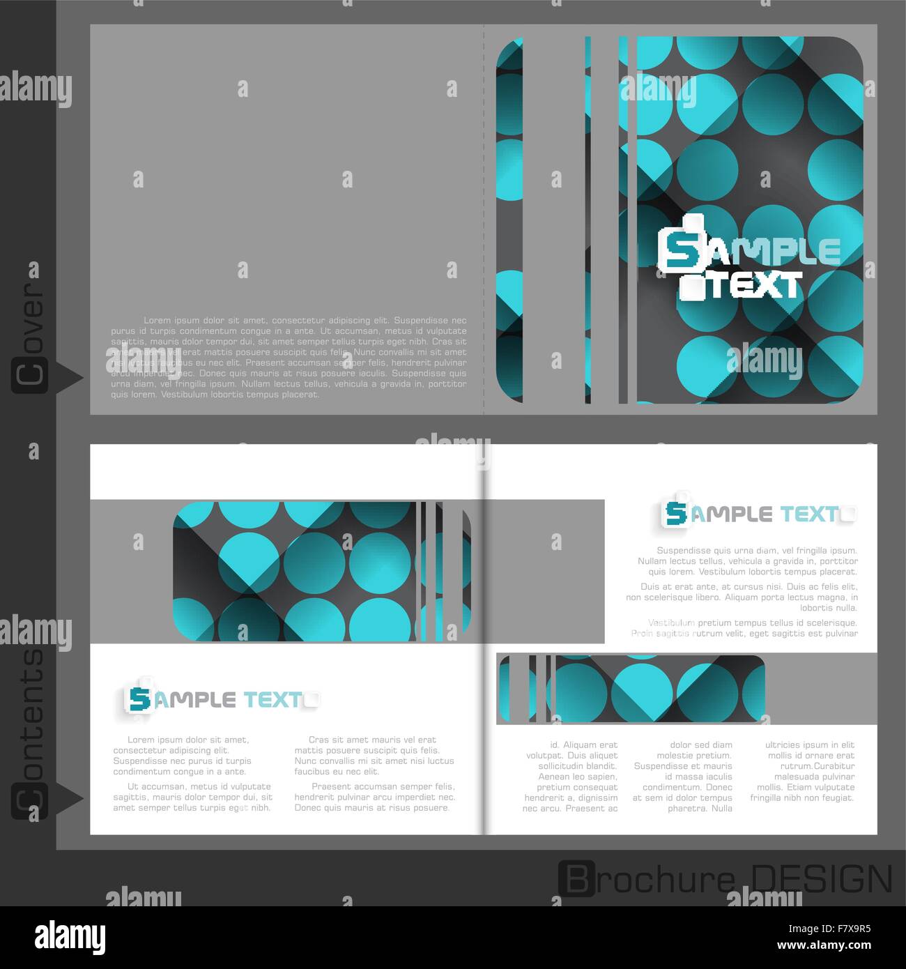 Vector design booklet decor Stock Vector Images - Alamy