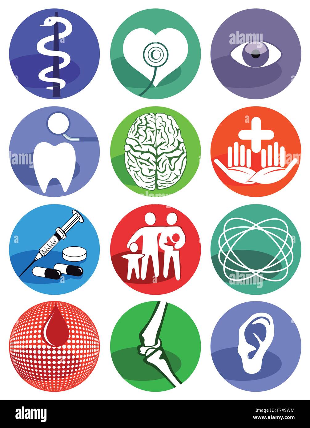 Medical sign on white background Stock Vector Image & Art - Alamy