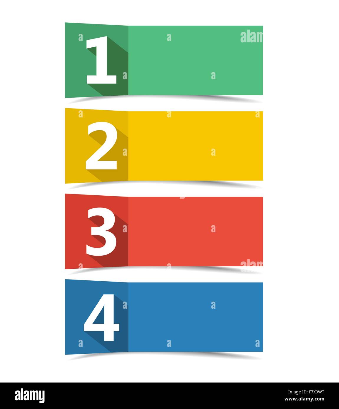 Number banner Cut Out Stock Images & Pictures - Alamy