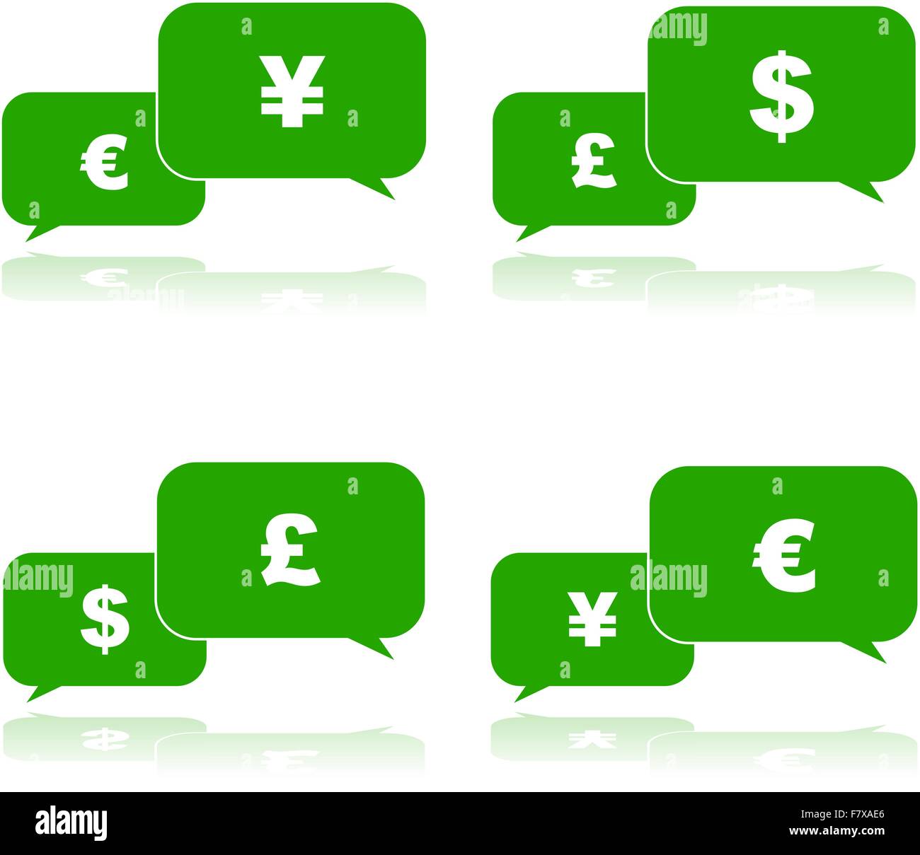 Money talk illustration Stock Vector Images - Alamy