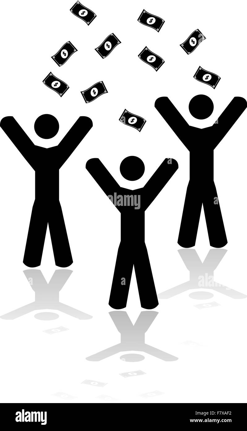 Win money Black and White Stock Photos & Images - Alamy