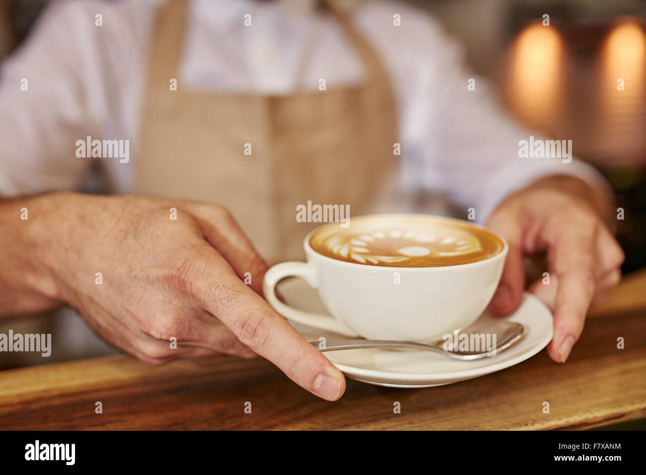 Cafe serving counter hi-res stock photography and images - Alamy