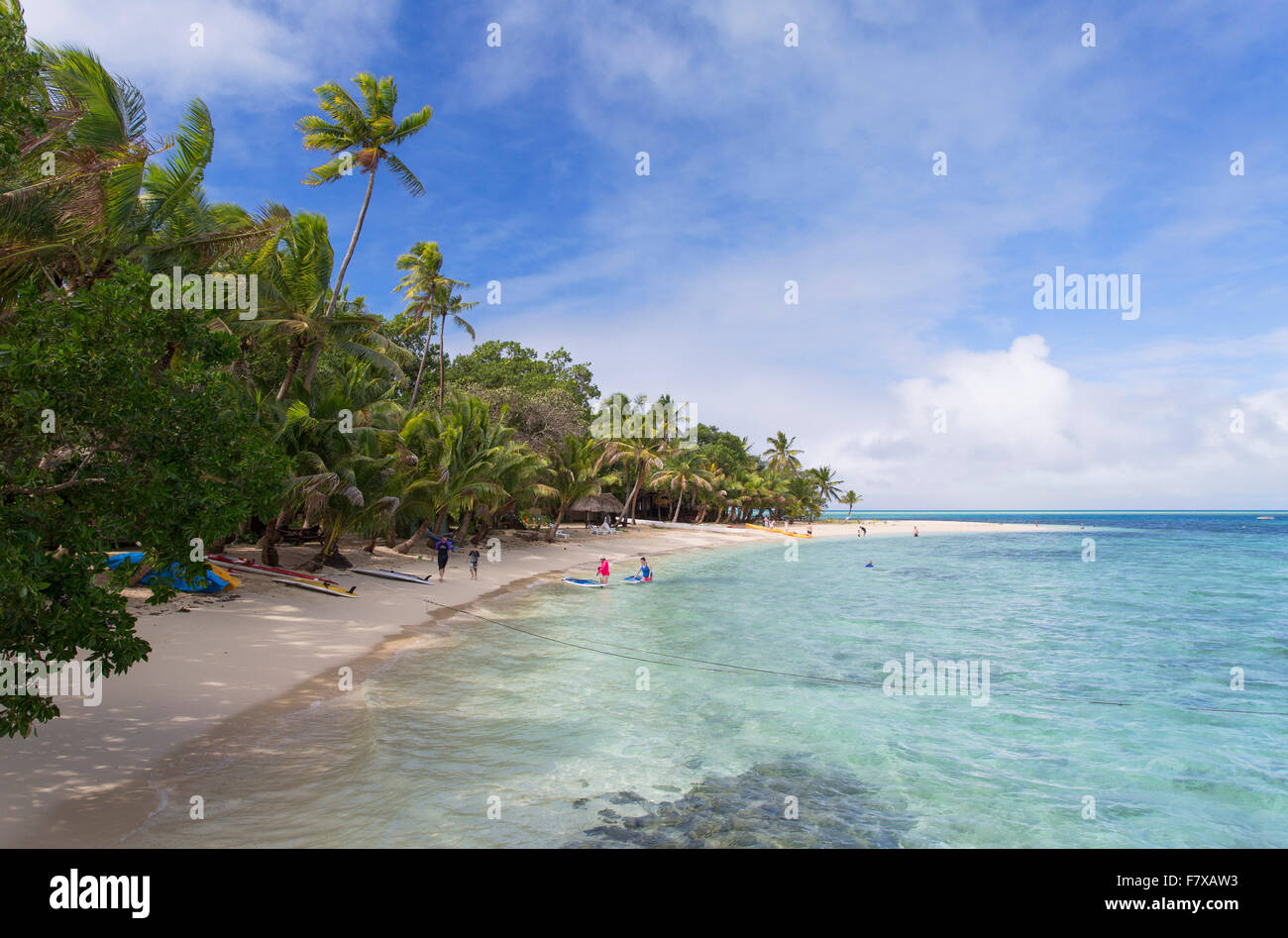 Leleuvia Island, Lomaiviti Islands, Fiji Stock Photo - Alamy