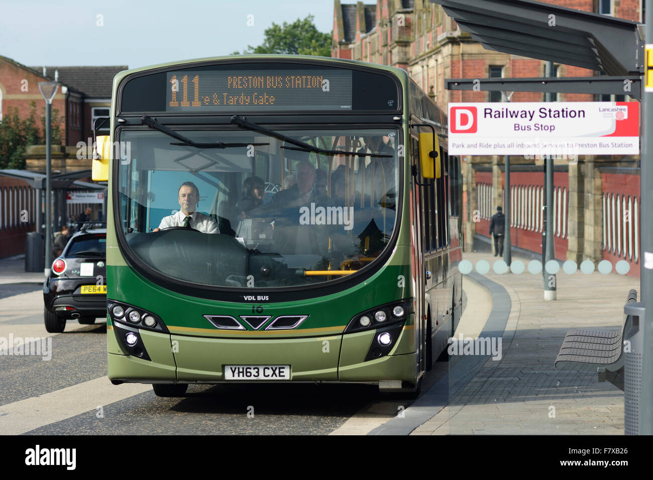 Preston bus station sign hi-res stock photography and images - Alamy