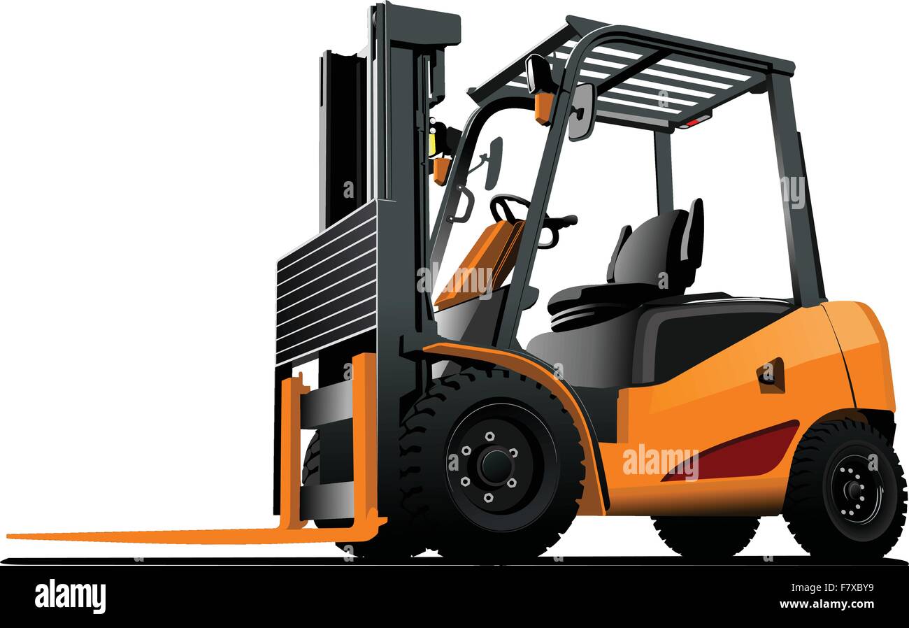 Lift truck. Forklift. Vector illustration Stock Vector Image & Art - Alamy
