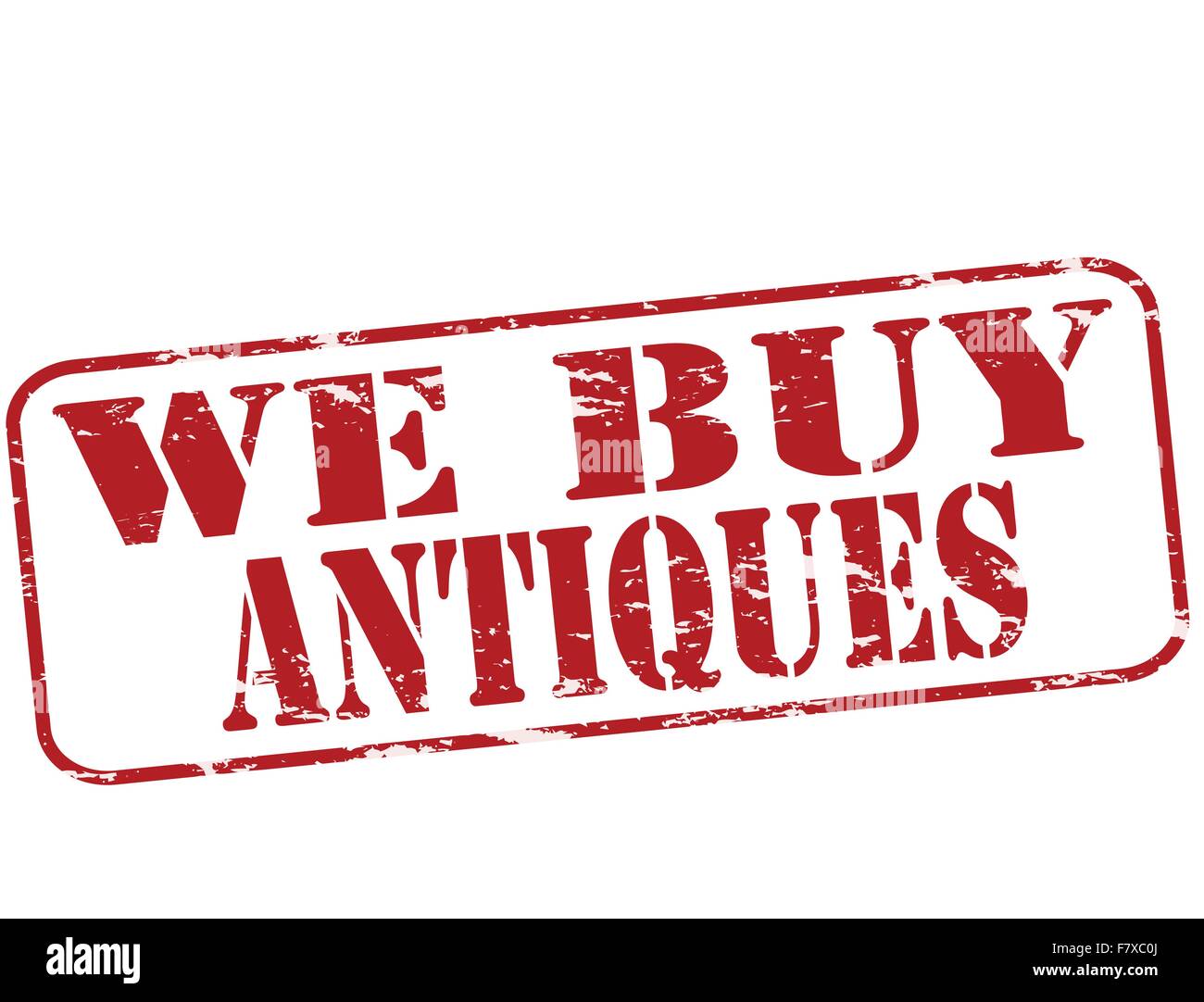 We buy antiques Stock Vector Image & Art - Alamy