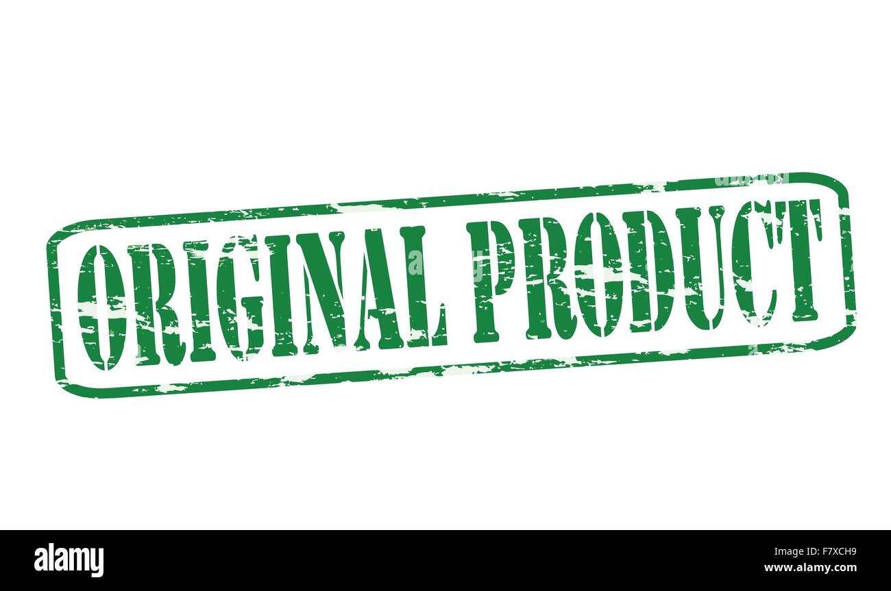 Original product Stock Vector Images - Alamy