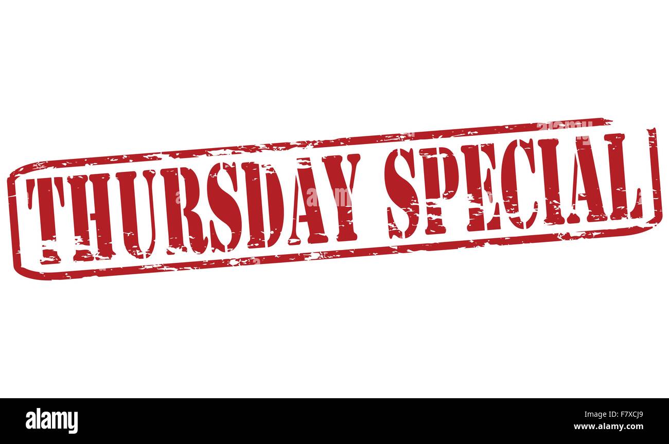 Thursday stamp hi-res stock photography and images - Alamy