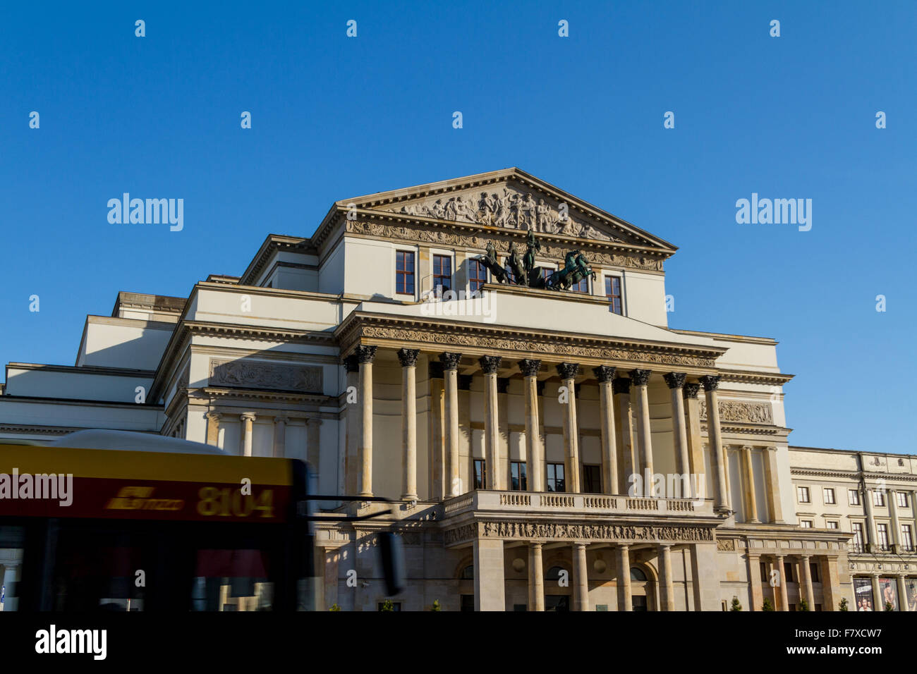 Warsaw, Poland - National Opera House and National Theatre building ...