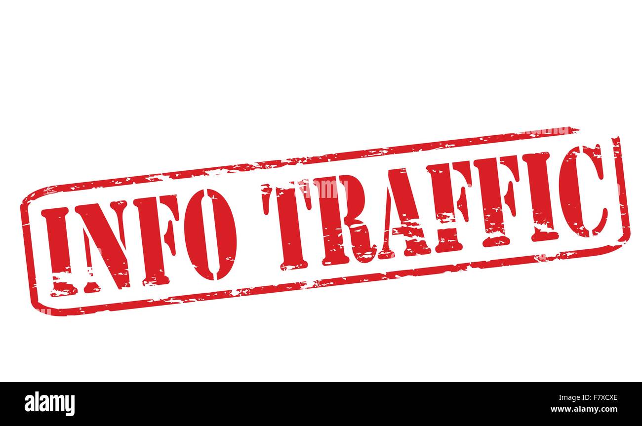 Traffic info Stock Vector Images - Alamy