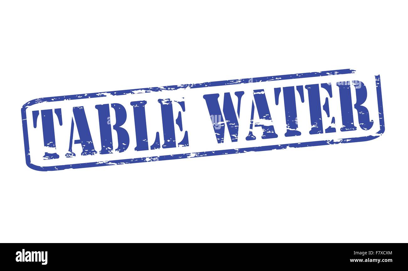 Table by water Stock Vector Images - Alamy