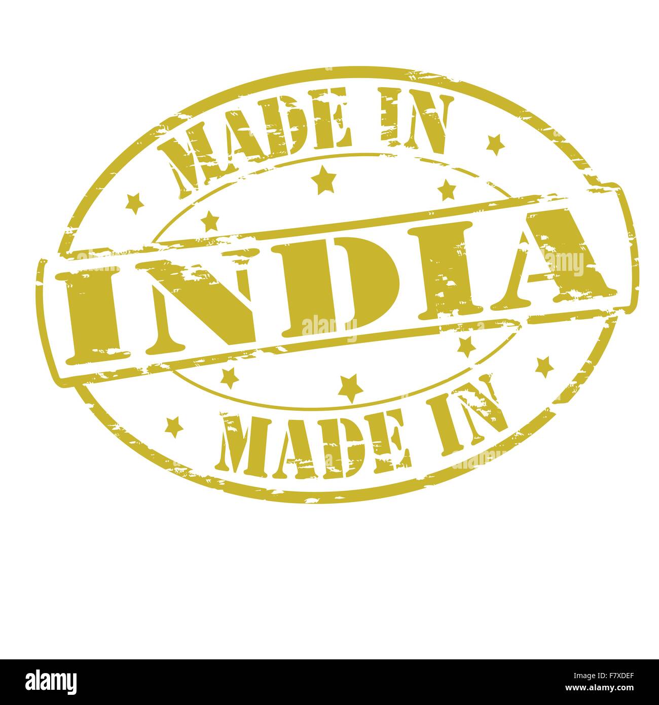 Made in india rubber stamp Stock Vector Images - Alamy