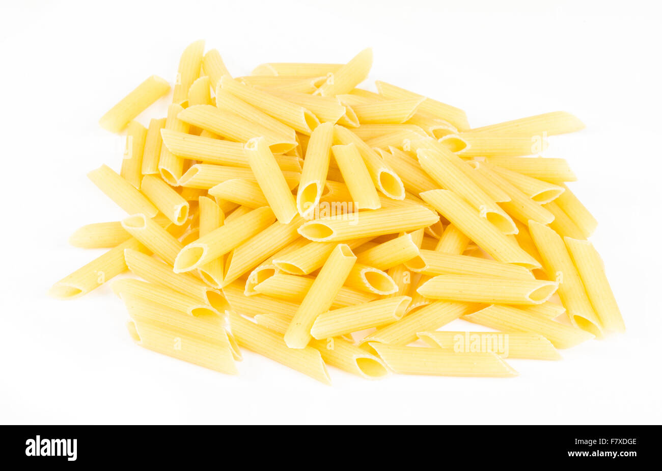 Italian pasta penne Stock Photo - Alamy