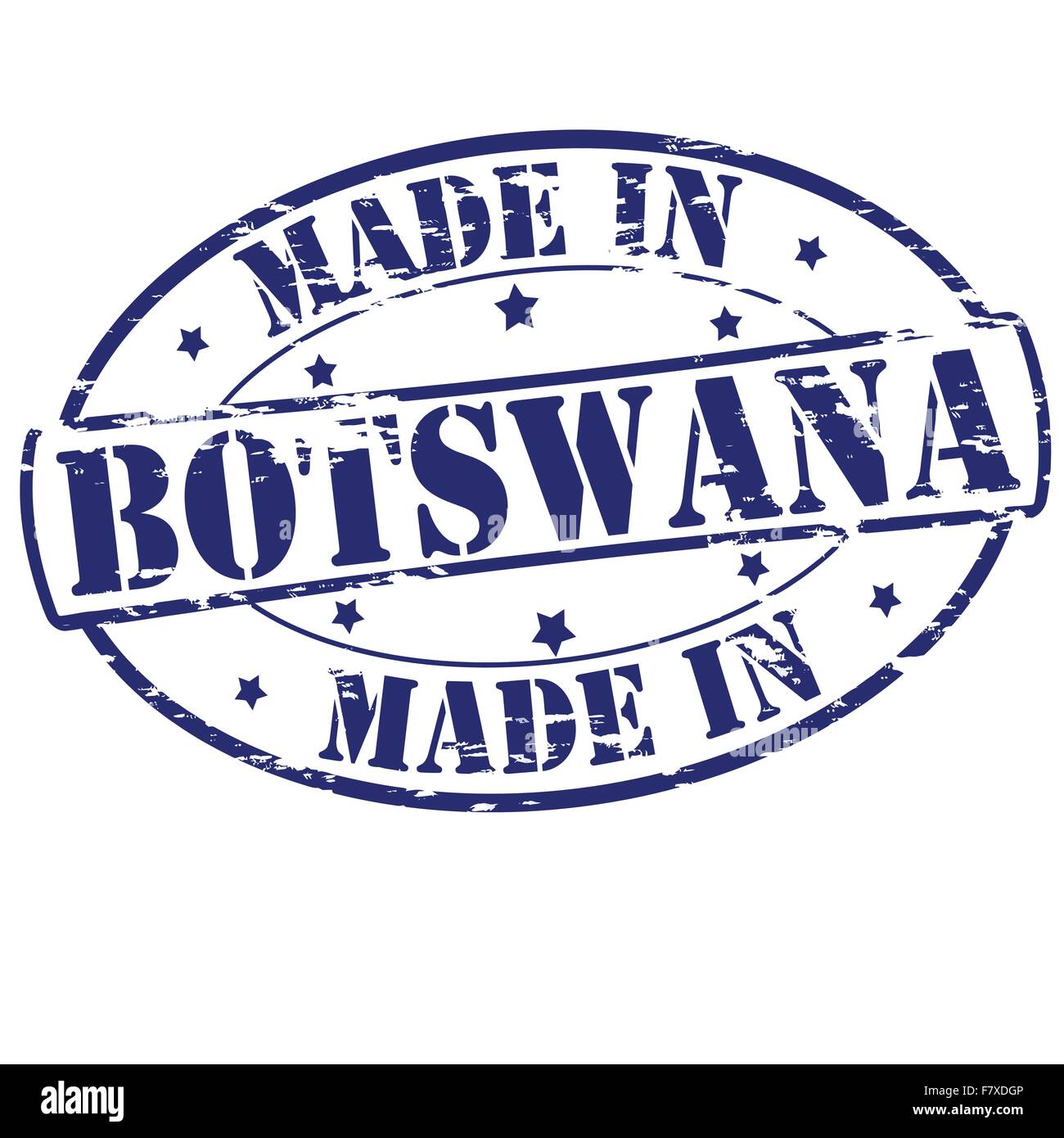 Made in Botswana Stock Vector Image & Art - Alamy