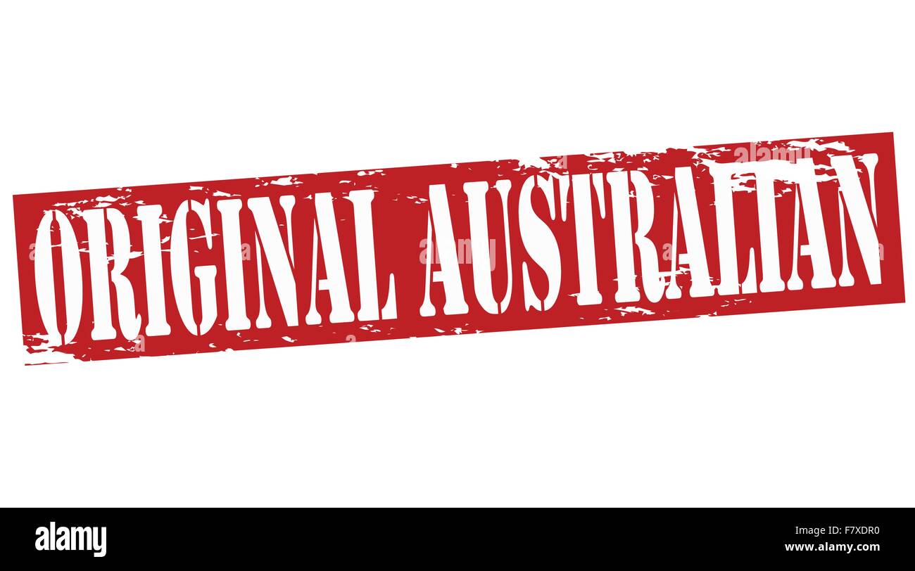 Australian authentic Stock Vector Images - Alamy