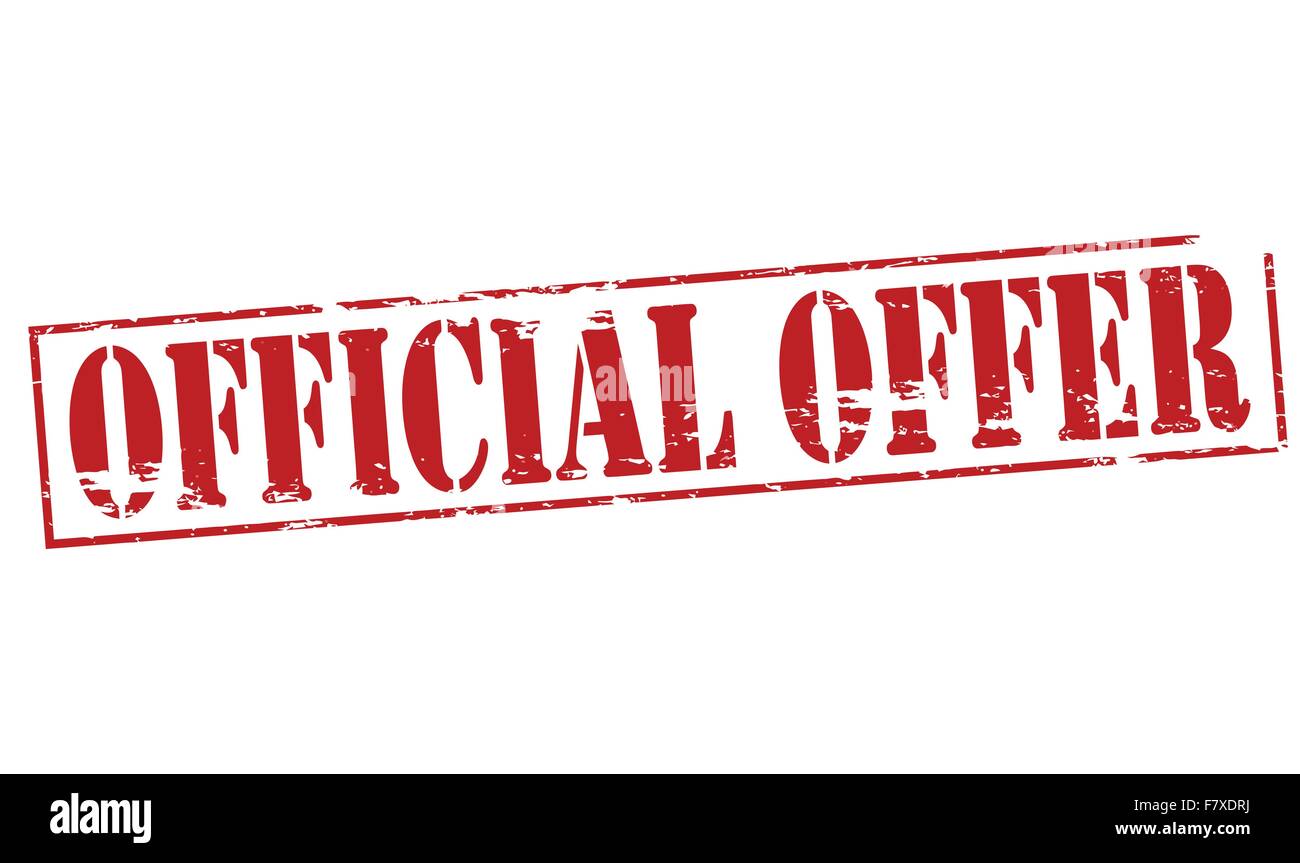 Formal offer Stock Vector Images - Alamy